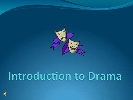Elements of Theater | PPT
