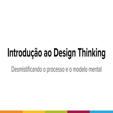 Introdução ao Design Thinking | PDF