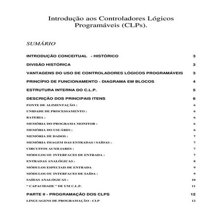 Introducao clp | PDF