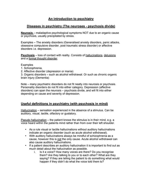 Neurosis | PPTX | Brain and Nervous System Disorders | Diseases and Conditions