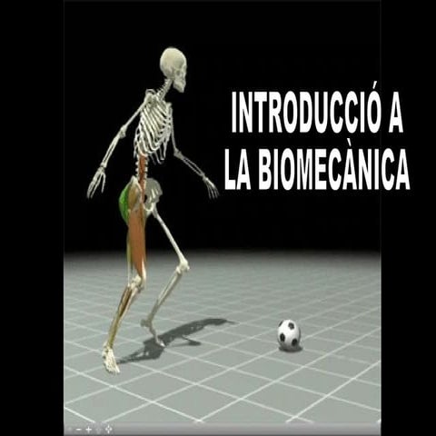 Introducción a la biomecánica | PPT