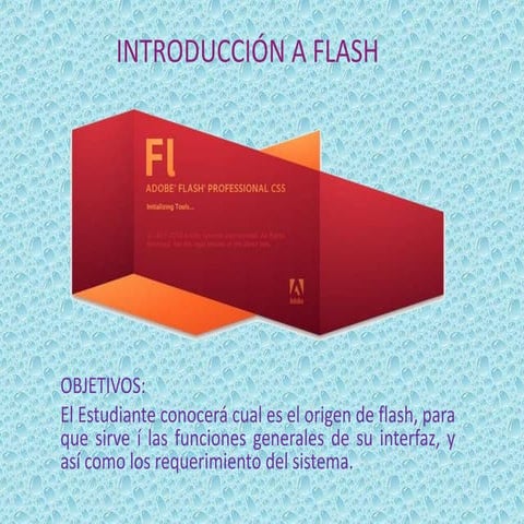 Introducción a flash | PPTX