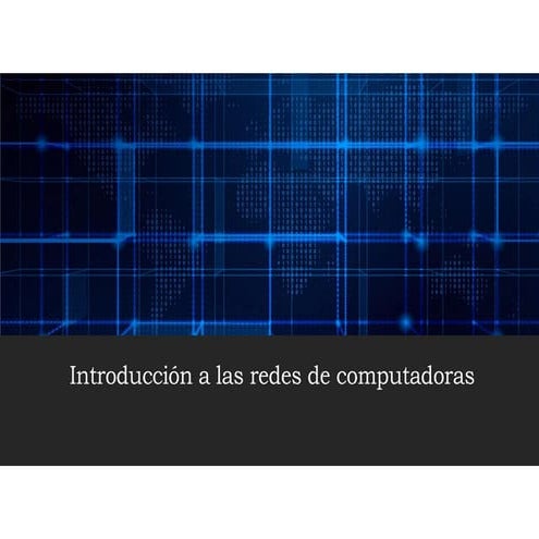 Introducción a las redes de computadoras.pdf | Computer Networking | Computing