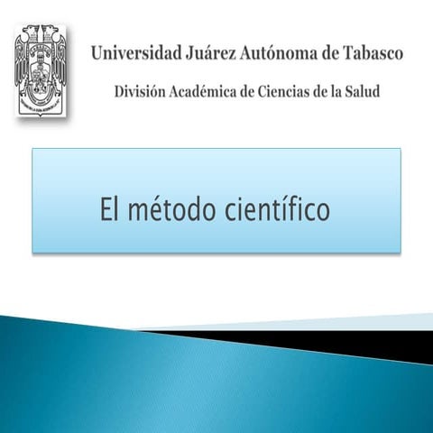 Metodo científico | PPT