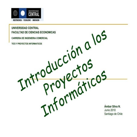 Proyecto informatico | PDF