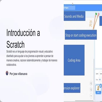 Introducción al Scratch para niños de primaria | PPTX | Programming Languages | Computing