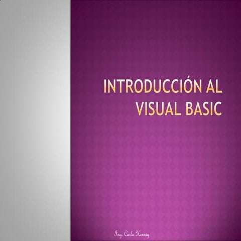 Introducción al visual basic | PDF