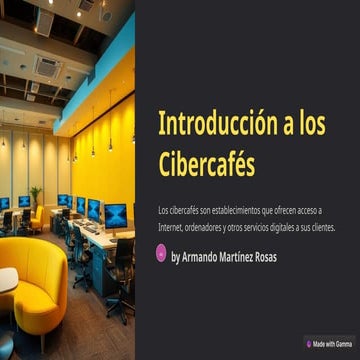 Ciber cafe | PPTX