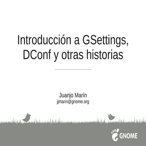 Introducción a gsettings | PDF
