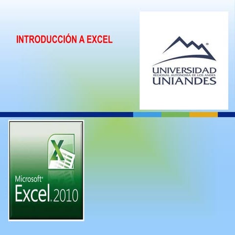 Introduccion a excel | PPT