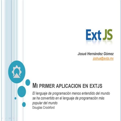 Introduccion A Java Script Y Extjs Componentes Extjs Ppt 1827