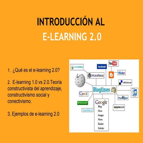 Herramientas E -learning 2.0 | PPTX