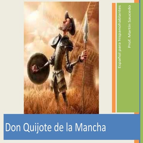 Introduccion al quijote | PPTX