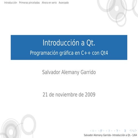 Introducción a Qt | PDF