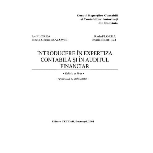 Introducere in expertiza contabila si in audit financiar, 2008, abbyy6 ...