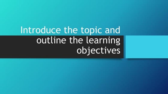 Example slides and information | PPT