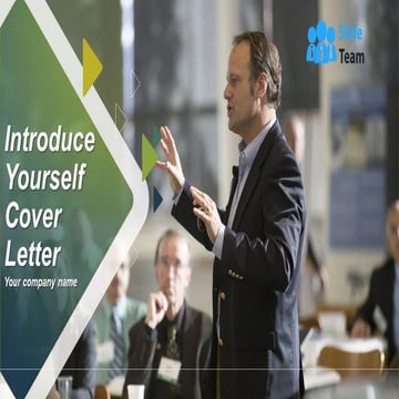 Introduce Yourself Cover Letter Powerpoint Presentation Slides | PPT