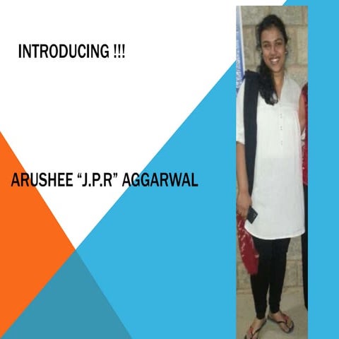 Introducing Ms. JPR!!! | PPT