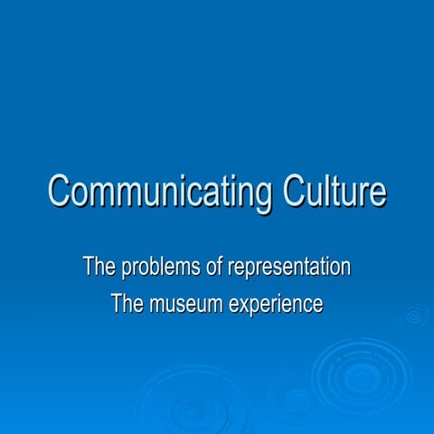 Introducing the Museum | PPT
