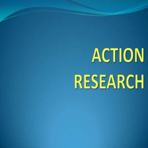Introducing action research | PPT