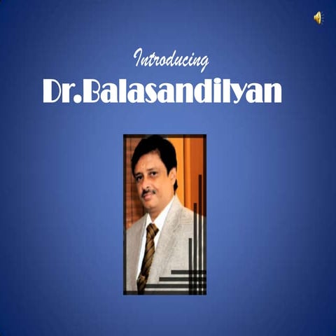 Introducing balasandilyan | PPTX