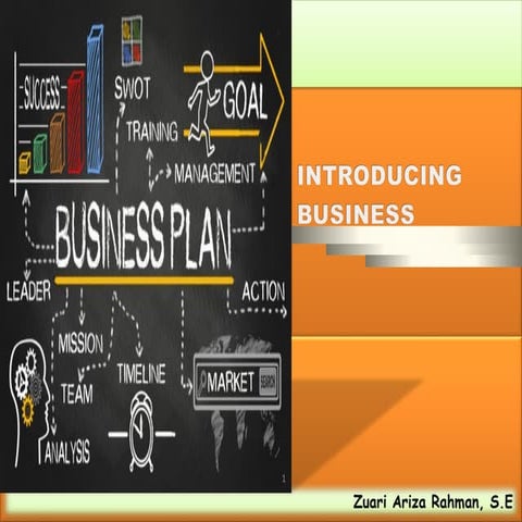 Introducing business | PPT