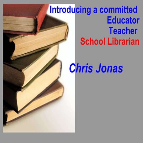 Introducing chris jonas | PPT