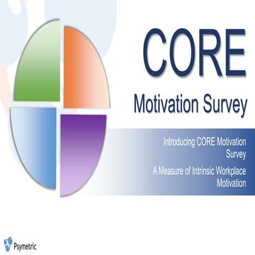 Introducing core motivation_survey | PPT