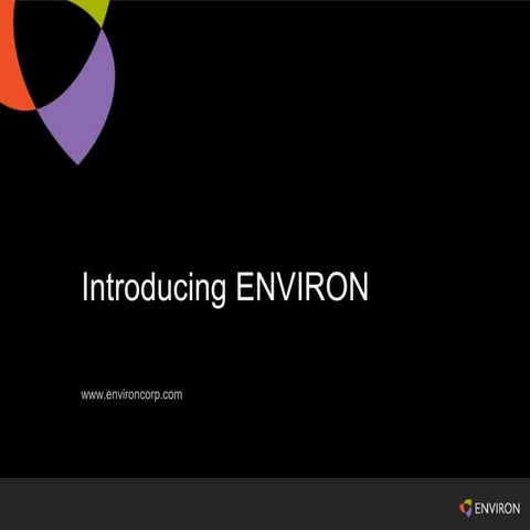 Introducing global enviromental and health sciences consulting firm ...