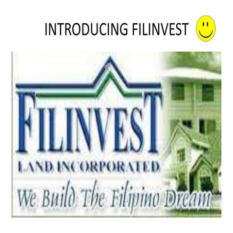 Introducing filinvest | PPTX