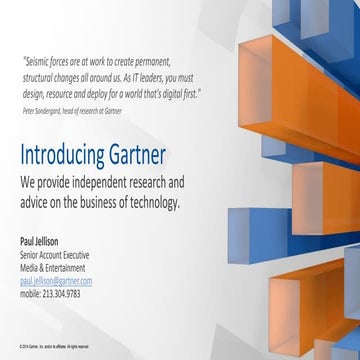 Introducing Gartner | PPT