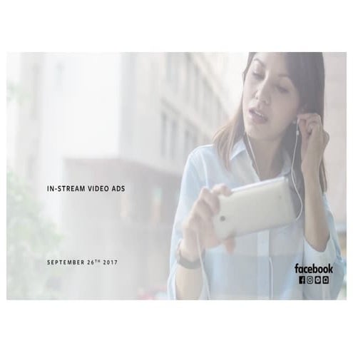 Introducing in stream video advertising on facebook (1) | PDF