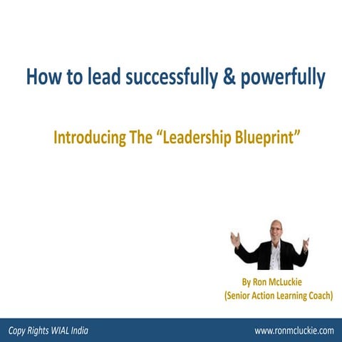 Introducing leadership blueprint | PPTX