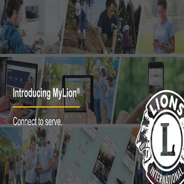 Introducing MyLion Aap for Lions Club Member | PPTX