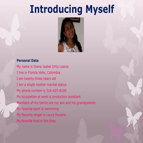 Introducing myself | PPTX