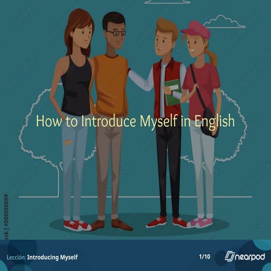 Introducing Myself present simple in English | PDF