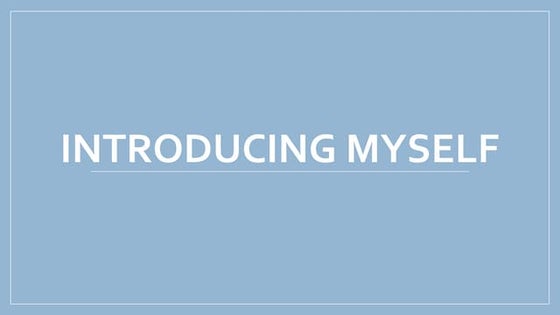 Introducing myself ruth | PPT