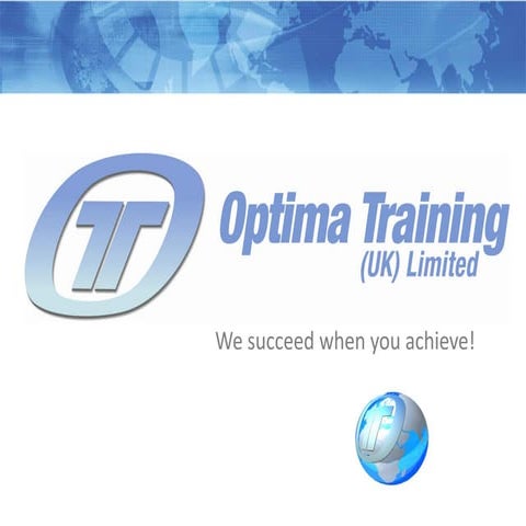 Introducing Optima Training | PPT