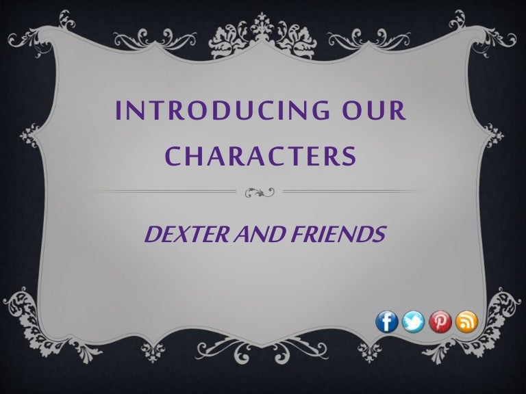 Introducing Our Characters
