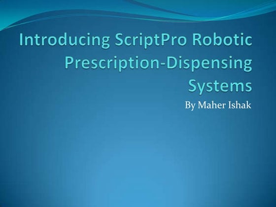 Automatic Pill Dispenser Presentation | PPTX | Pharmaceutical Drugs ...