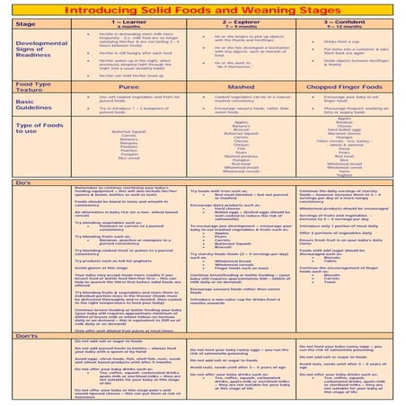 Introducing solidfoodsandweaningstages | PDF