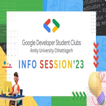 GDSC Info Session'23 | PPTX