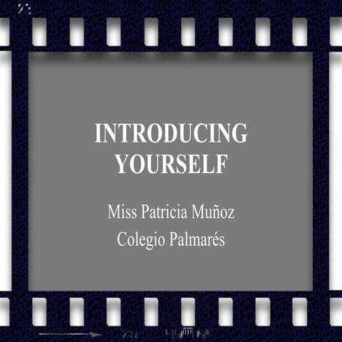 Introducing Yourself | PPT