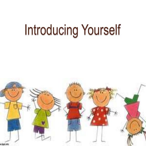 Introduce Yourself Cartoon