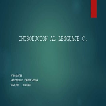 Morilomario presentations