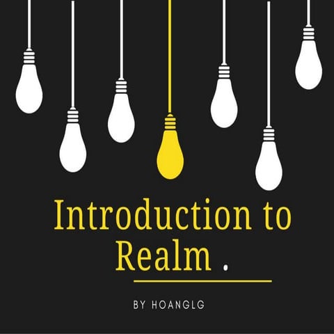 Introduciton ro realm | PPT