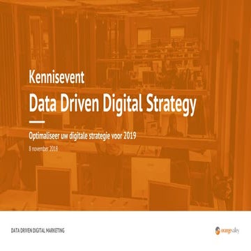 Introductie op de Data Driven Digital Strategy | PDF
