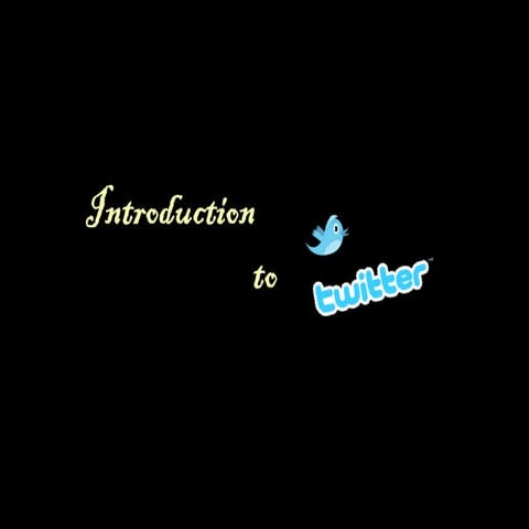 Introduction to twitter (in China) | PPT
