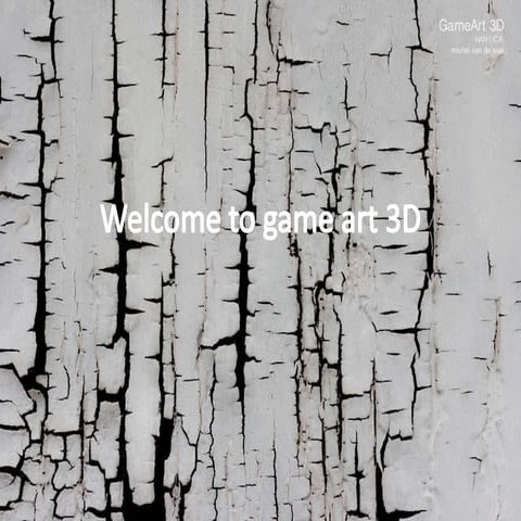 Introduction to 3D art class | PPTX