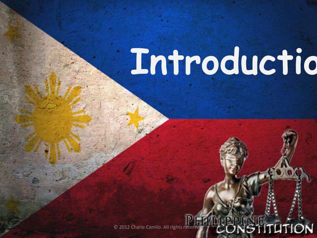Constitution Of The Philippines (1973) | PPT